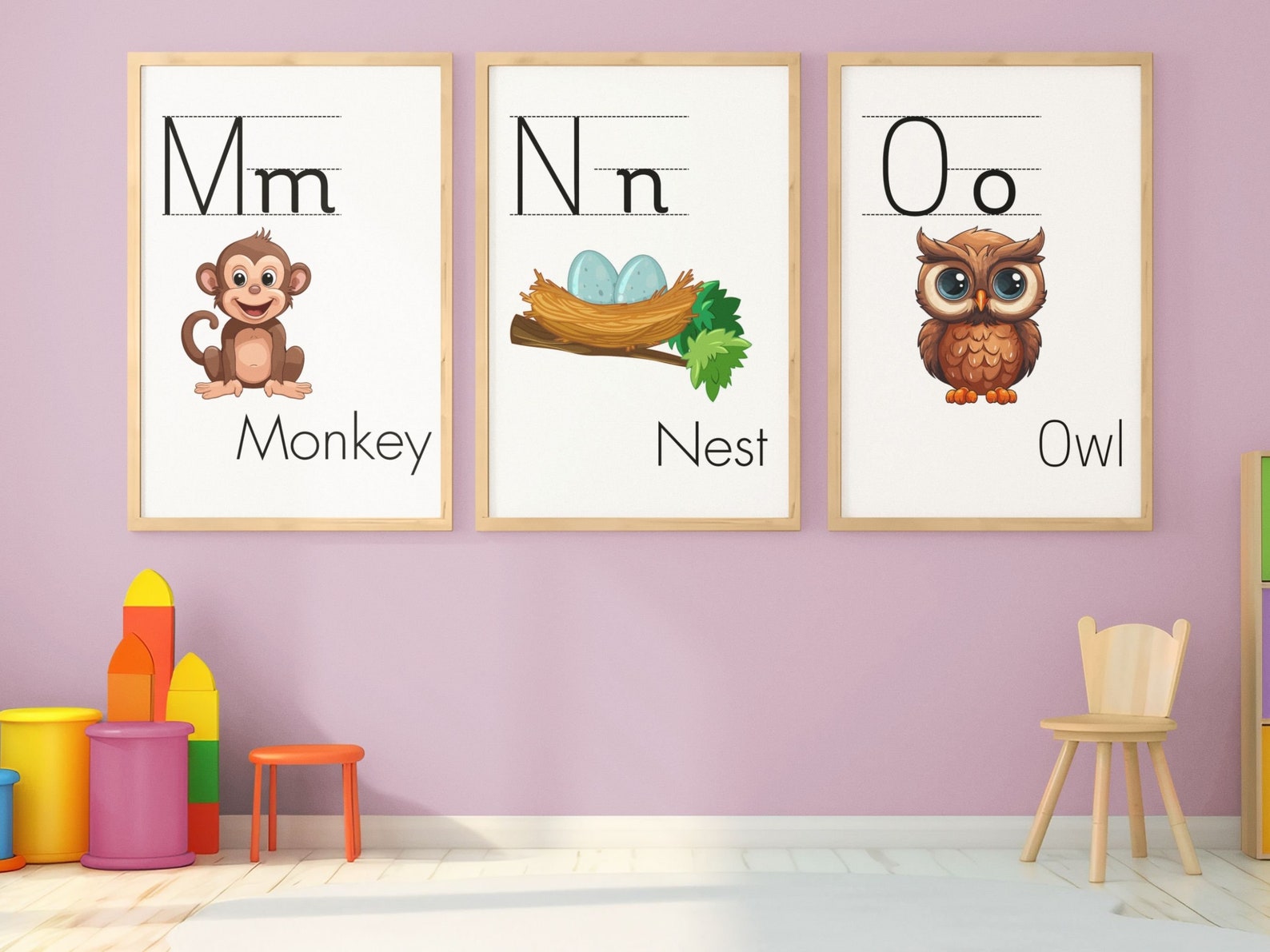 Alphabet Poster Classroom | Alphabet Poster Printable | Large Format ...