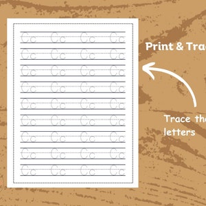 52 Printable Alphabet Coloring Pages & Letters Tracing Pages. Printable ...