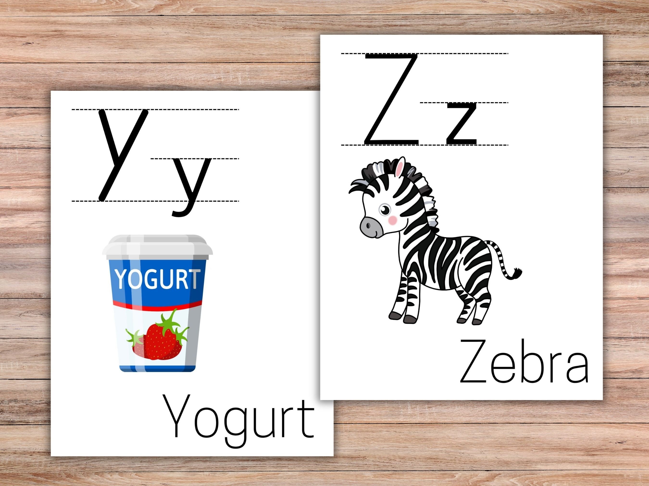 Alphabet Poster Classroom Alphabet Poster Printable Large Format ...