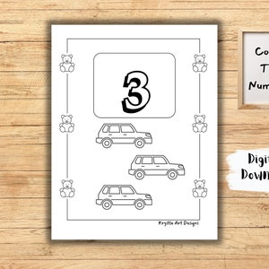 Count & Color the Numbers | 1 to 20 Printable Numbers Worksheets ...
