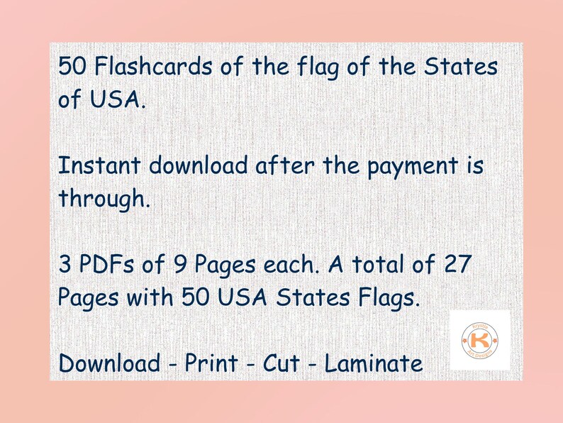 50 Flashcards of the Flags of the States of USA | Printable Flashcards ...