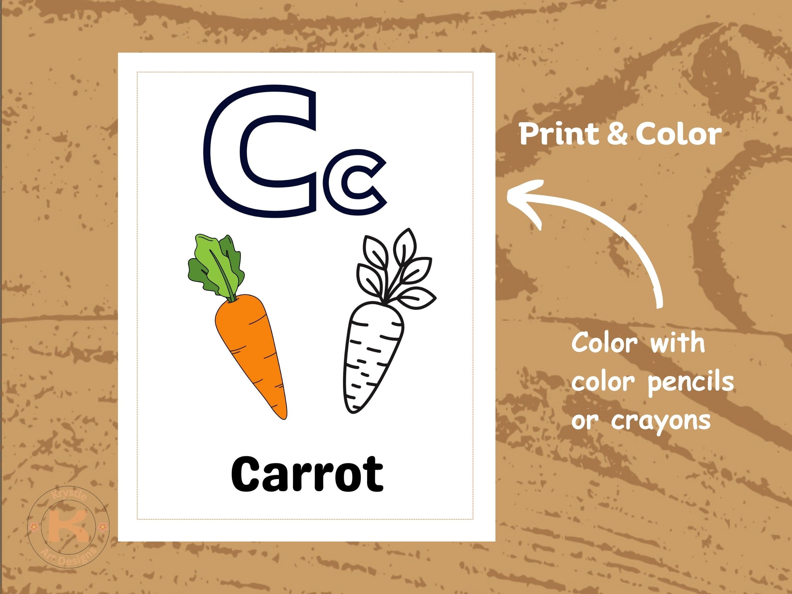 52 Printable Alphabet Coloring Pages & Letters Tracing Pages. Printable ...