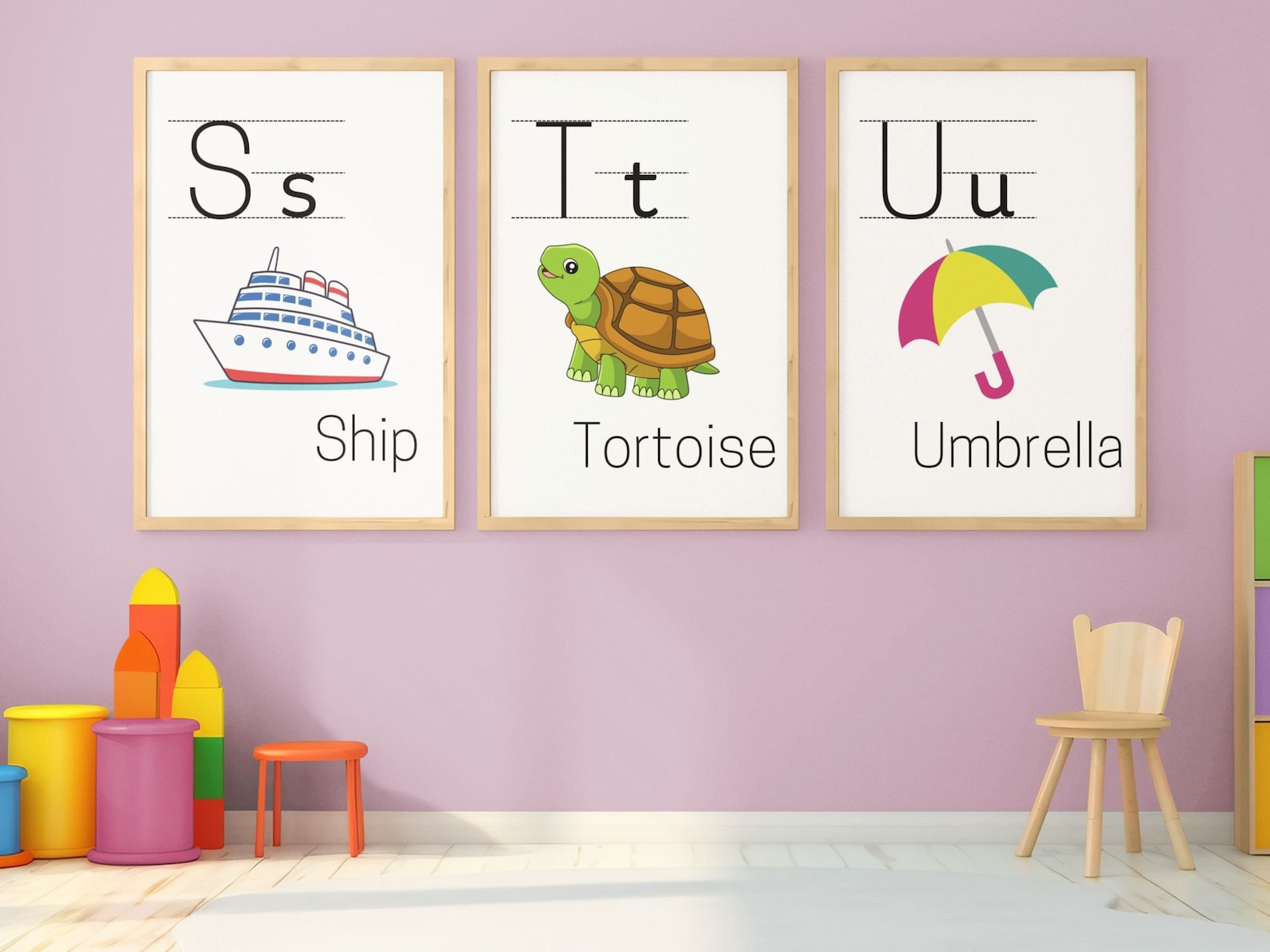 Alphabet Poster Classroom | Alphabet Poster Printable | Large Format ...