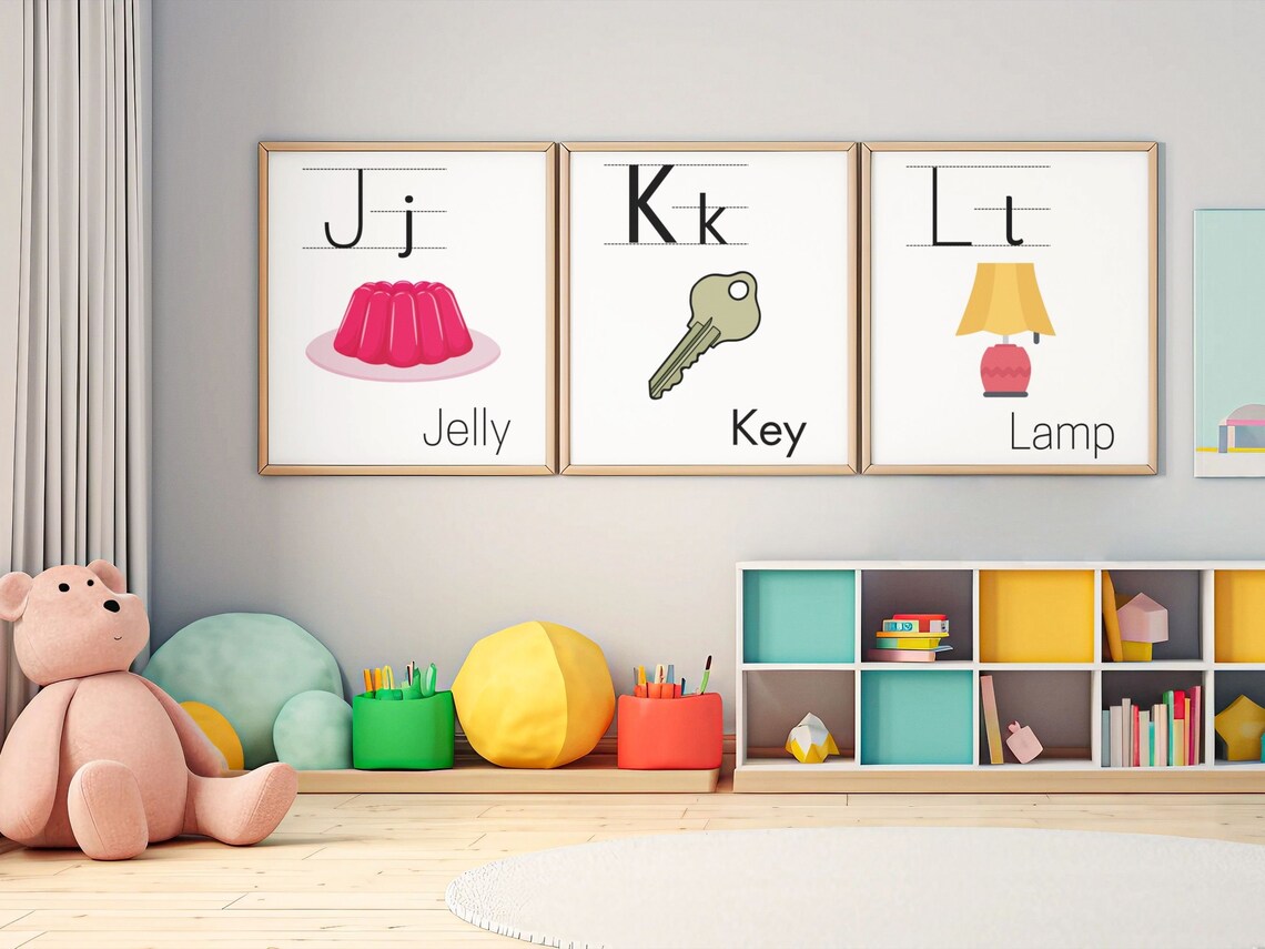 Alphabet Poster Classroom | Alphabet Poster Printable | Large Format ...