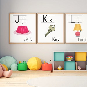 Alphabet Poster Classroom | Alphabet Poster Printable | Large Format ...