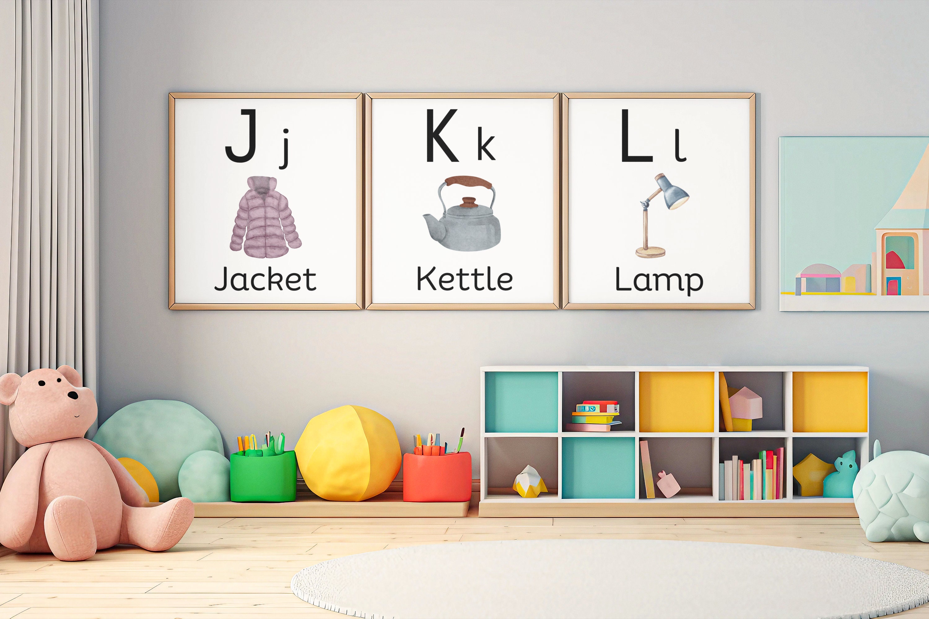 Alphabet Poster Classroom | Alphabet Poster Printable | Large Format ...