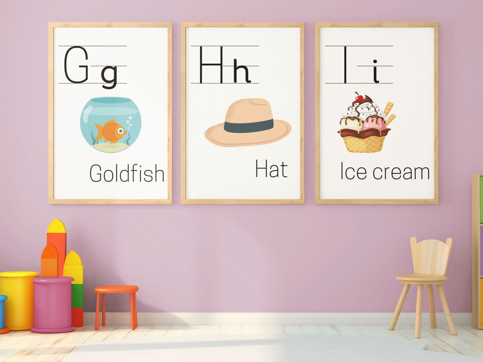 Alphabet Poster Classroom | Alphabet Poster Printable | Large Format ...