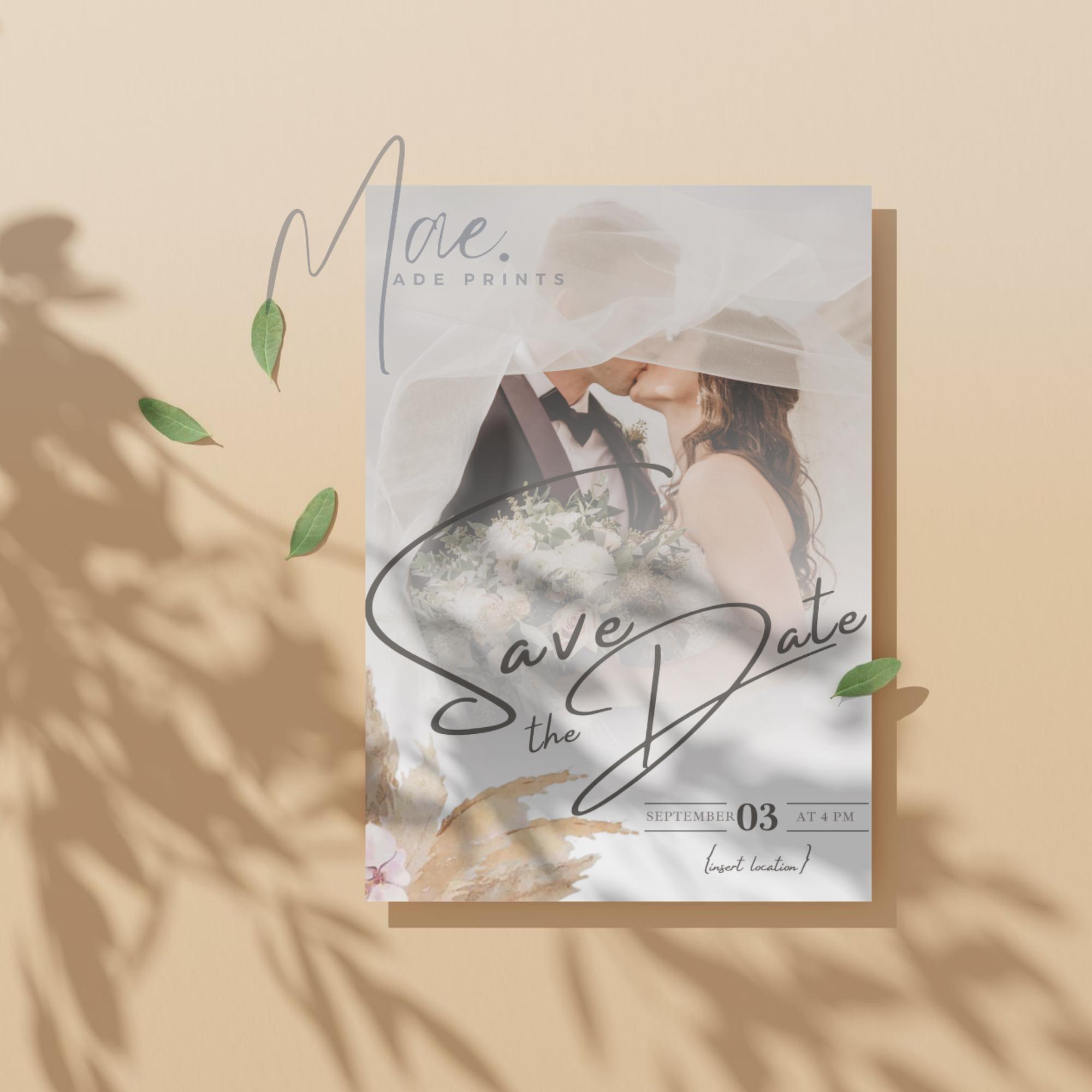 Wedding Invitation: Boho/filipiniana Theme (canva Editable Template) - Etsy