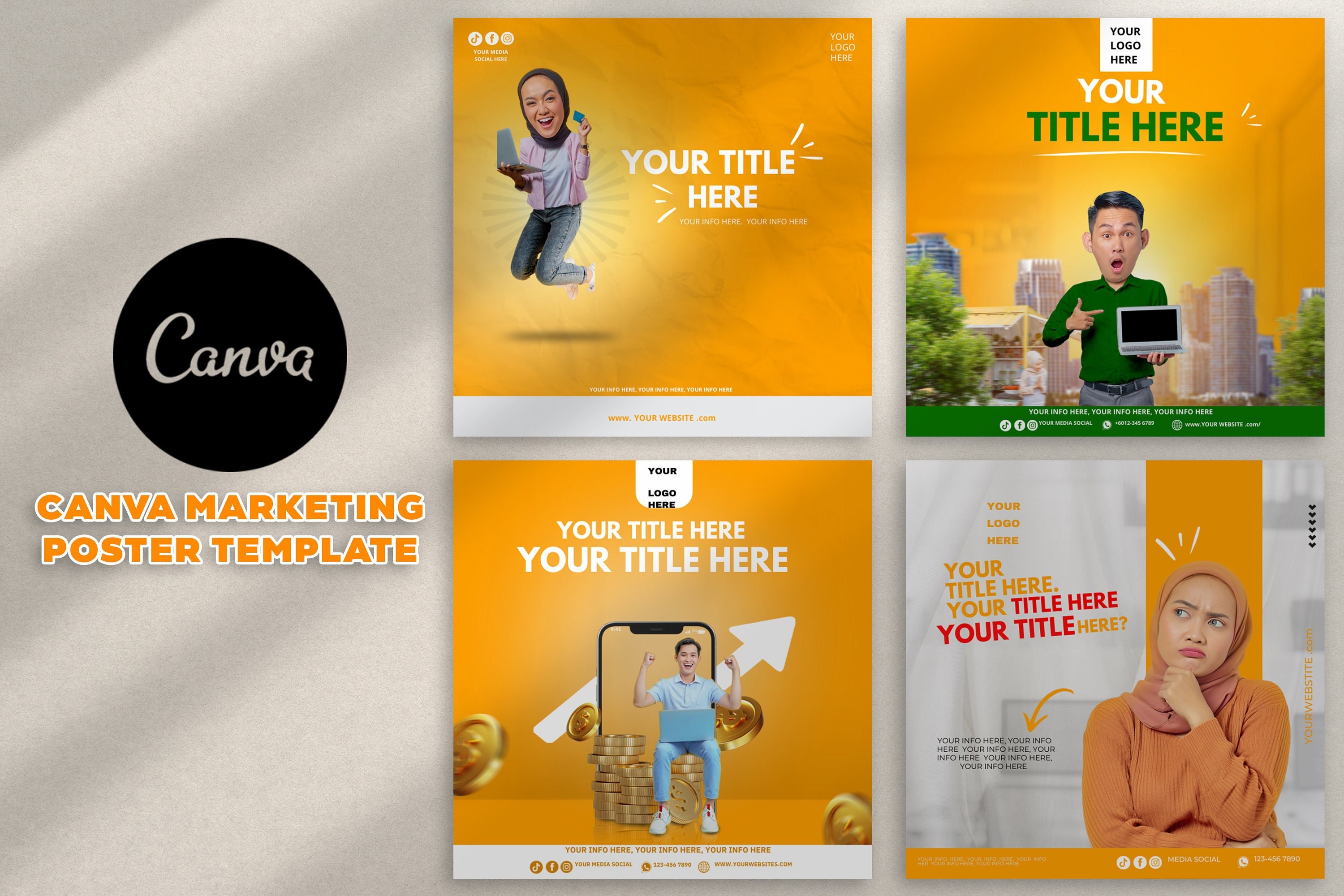 CANVA POSTER TEMPLATE - Etsy