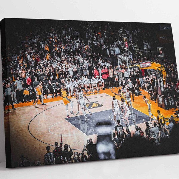 Lakers Canvas - Etsy