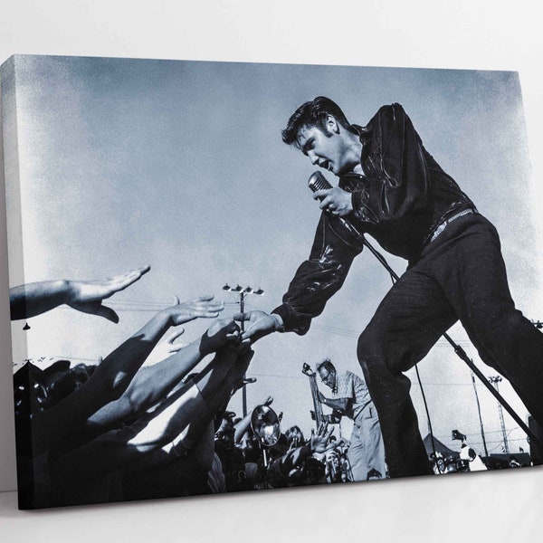 Elvis Canvas Wall Art - Etsy