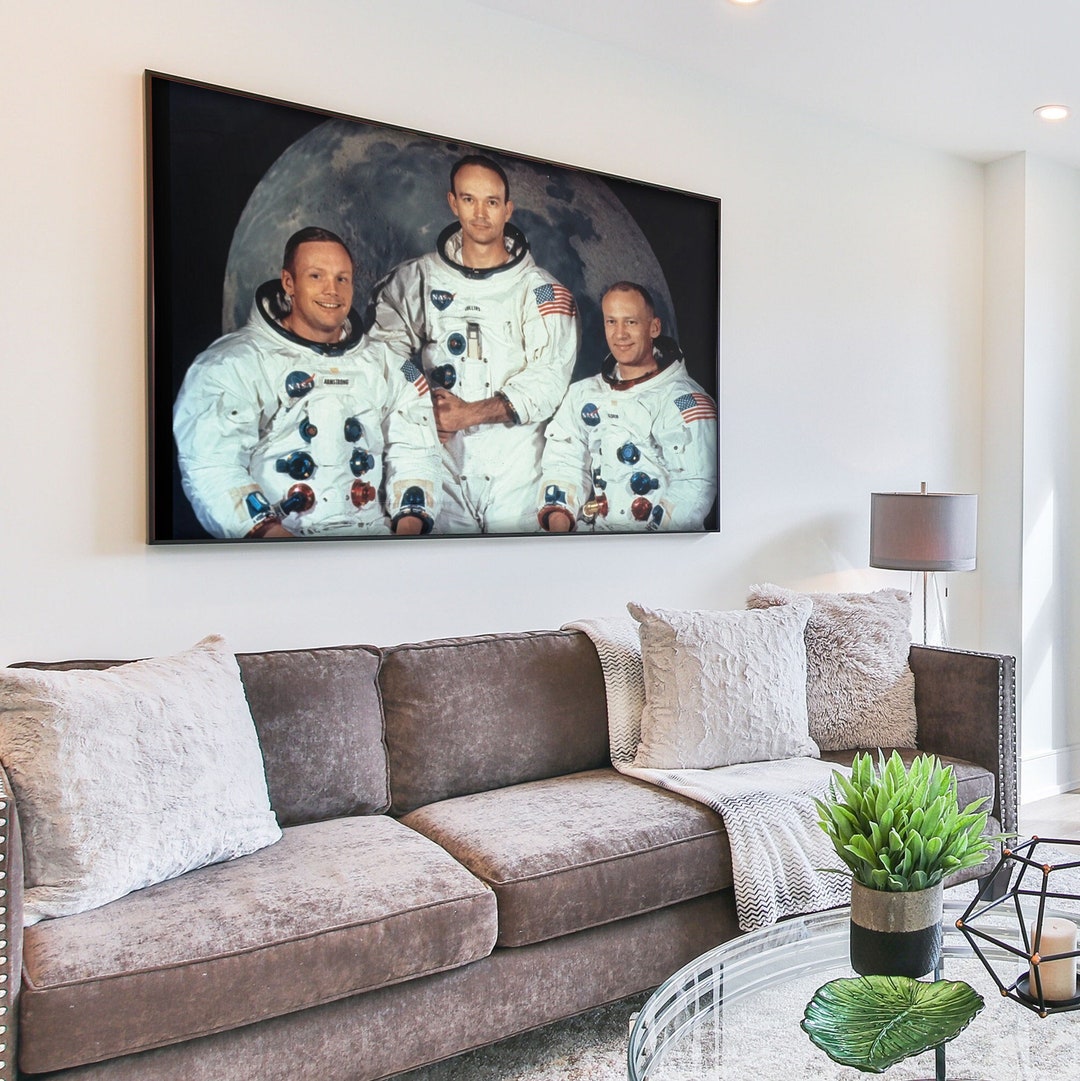 Neil Armstrong, Edwin Aldrin, Michael Collins Apollo 11 Moon Mission ...