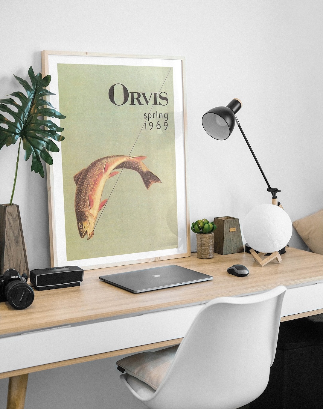 Orvis Spring 1969 Fishing Vintage Poster, Fishing Lover Poster, Orvis ...