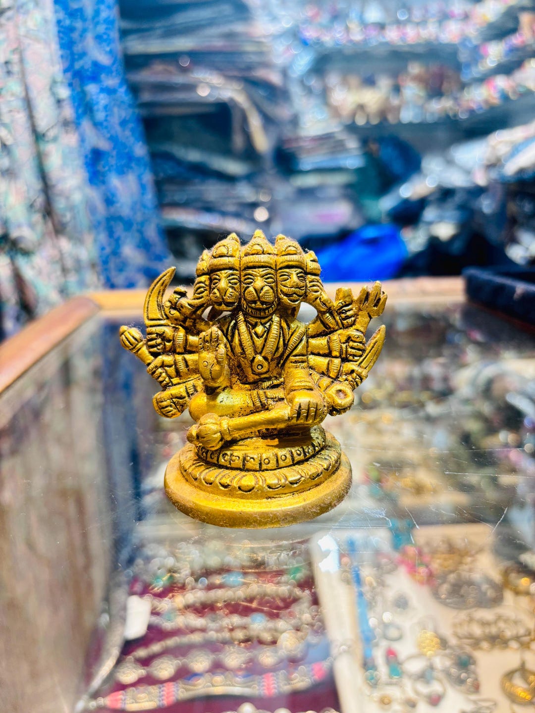 Five Face Hanuman / Panchmukhi Hanuman /hindu God Hanuman Idol / 3 ...