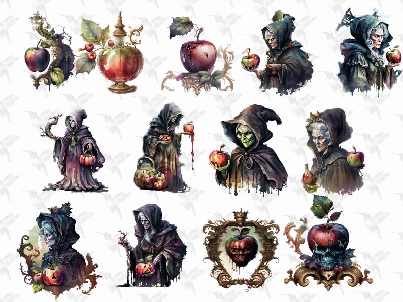Poisoned Apple Png Clipart, Magic Apple Transparent Background Png ...