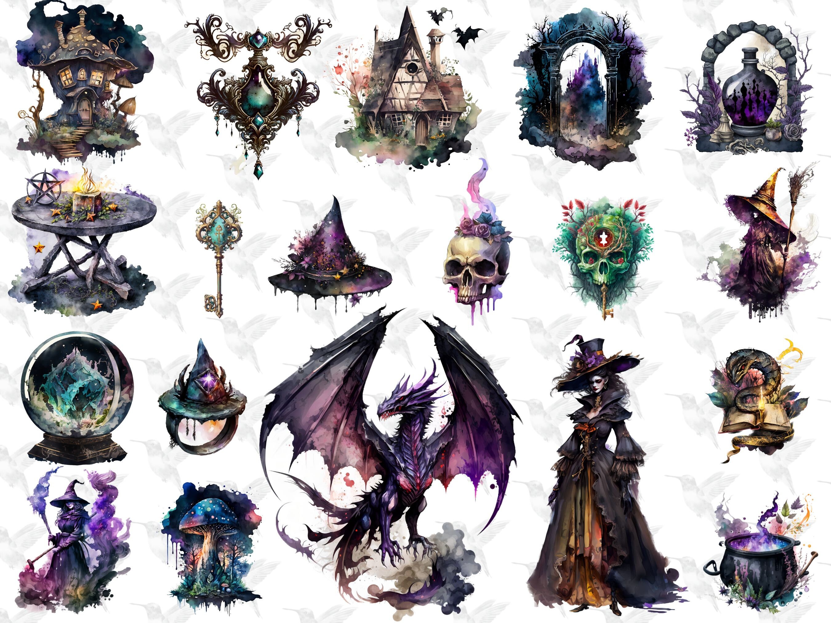 Magic Frog Png Clipart Witch Frog Transparent Background Png - Etsy