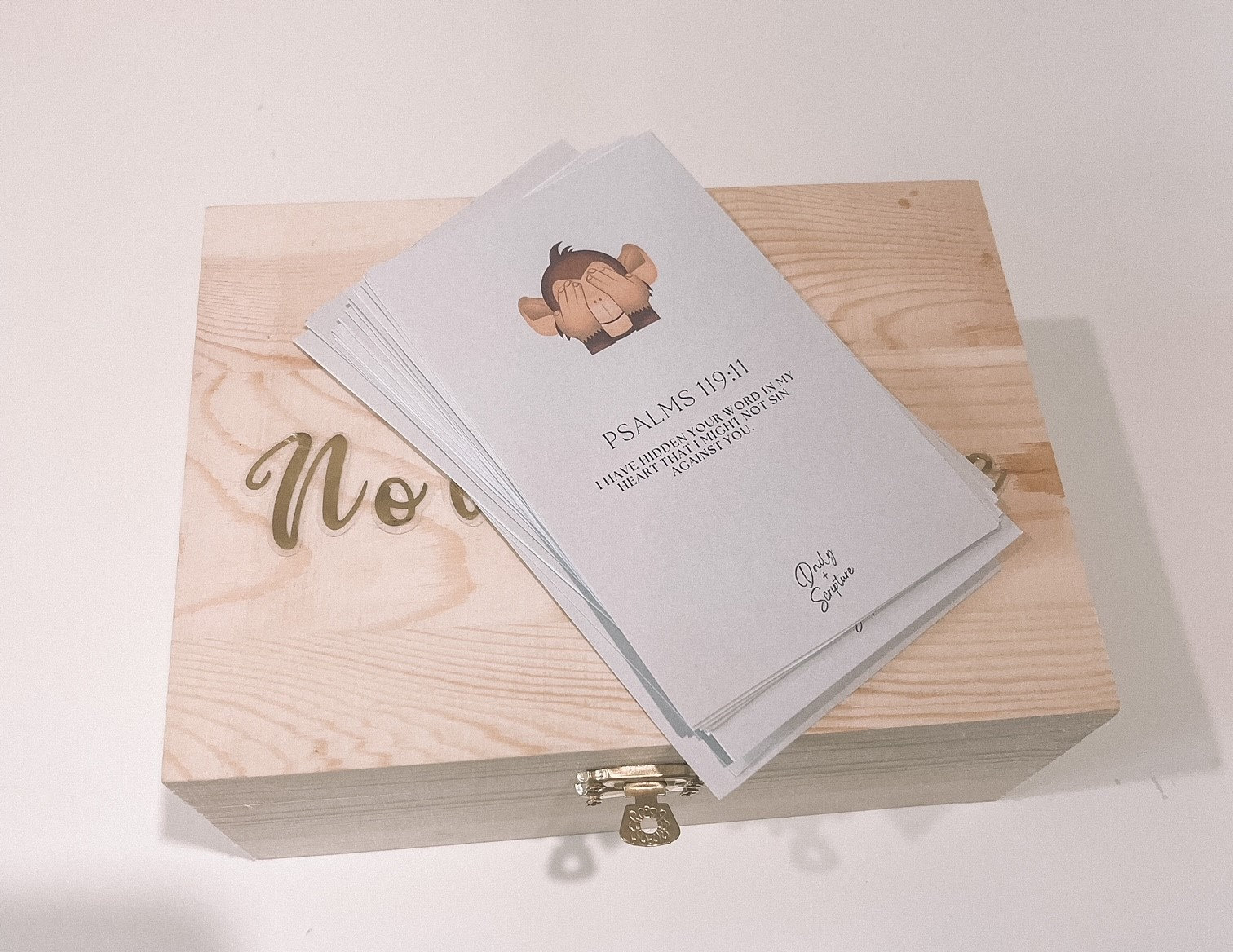 Bible Scripture Flash Cards Memorization Bible Verse Card Set ...