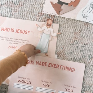 Introducing Jesus Craft for Kids (DOWNLOADABLE), Who is Jesus, Toddler ...
