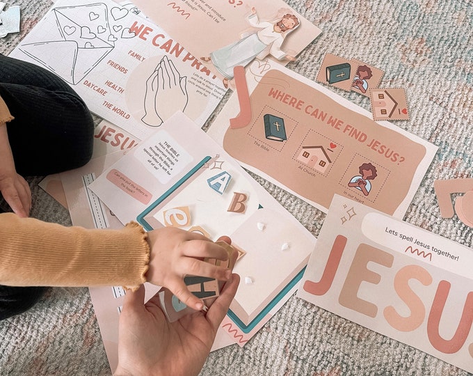 Introducing Jesus Craft for Kids DOWNLOADABLE, Who is Jesus, Toddler ...