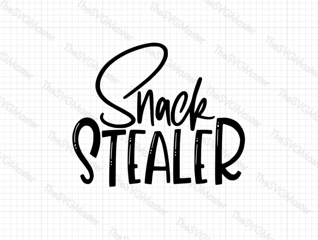 Snack Stealer Svg Toddler SVG Baby SVG Toddler Outfit Svg - Etsy