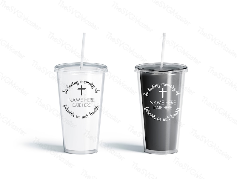 In Loving Memory of SVG, Editable Name and Date in Loving Memory SVG ...