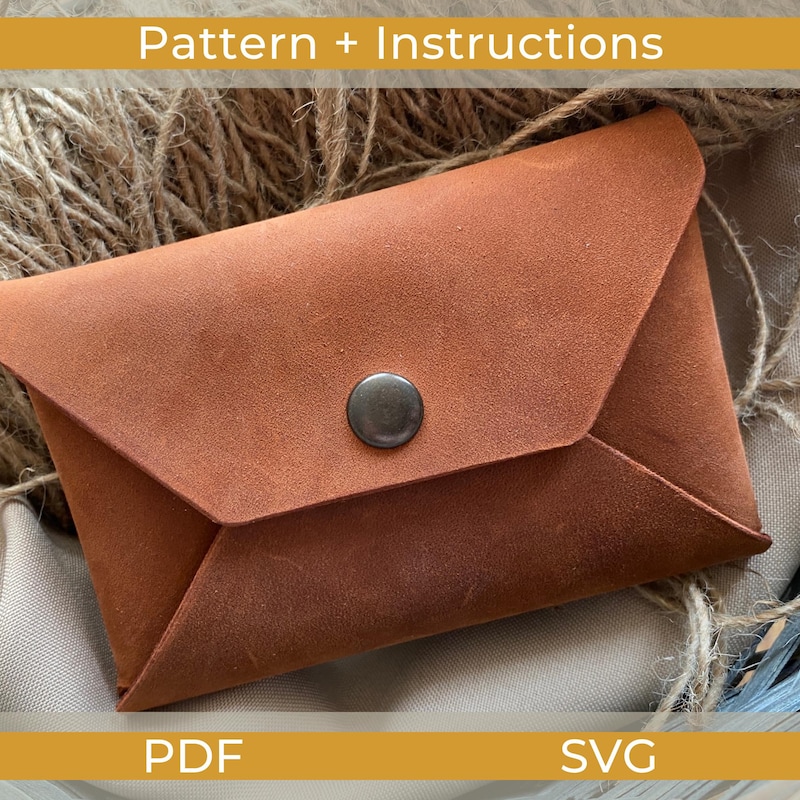 Mini Envelope Wallet - Etsy