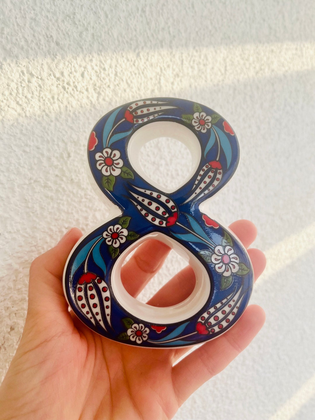 Handmade Ceramic House Numbers, Custom Address Tile Sign, Ceramic ...