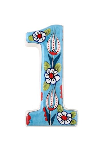 Handmade Ceramic House Numbers, Custom Address Tile Sign, Ceramic ...