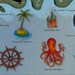 Children's Customizable Pirate Map Personalised Name and Landmarks ...