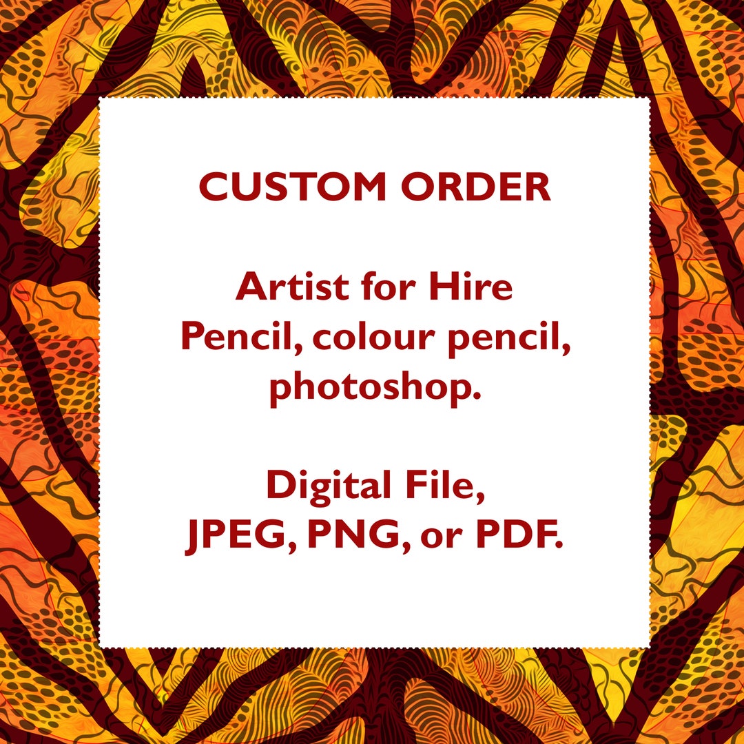 Custom Art Commissions Artist for Hire Illustrator for Hire Custom Art ...