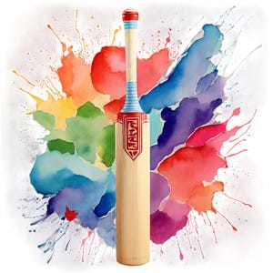 14 PNG Watercolour Cricket With Splash Art, Sports Clipart, Clipart ...
