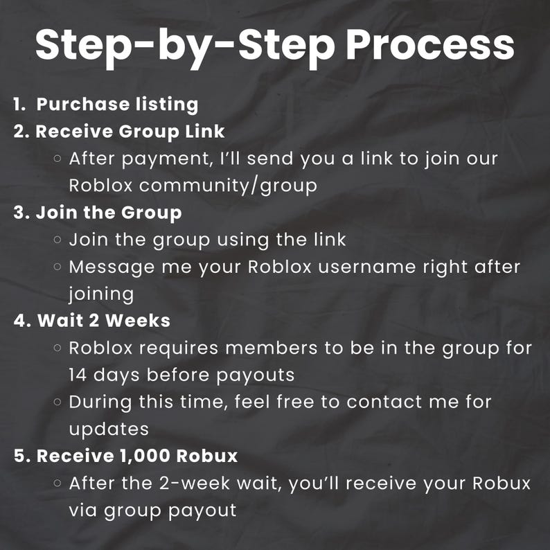 Cheap Robux Through Group Payout – Digital Delivery | Roblox Robux via ...