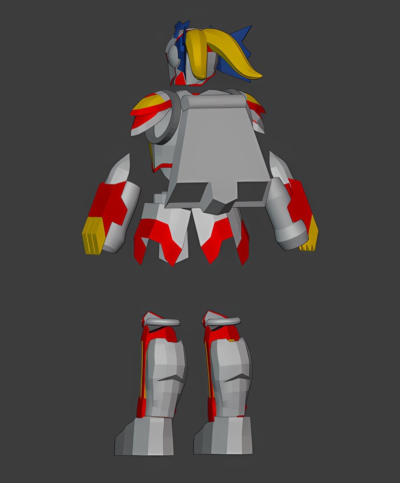 Daigunder Ryugu EVA Pepakura File - Etsy