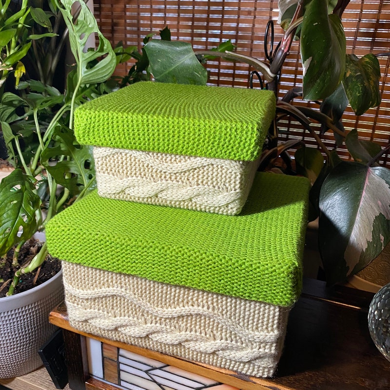 Fabric Storage Box - Etsy