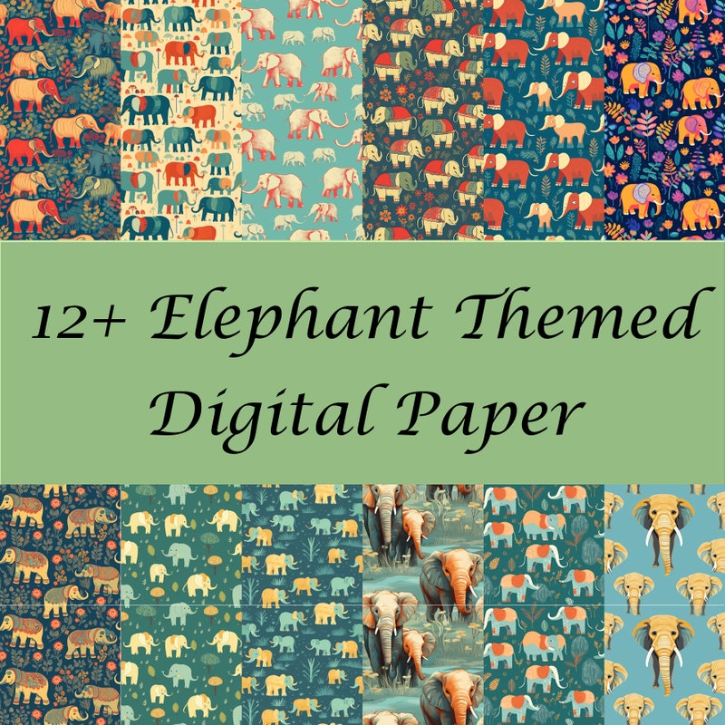 Elephant Theme - Etsy
