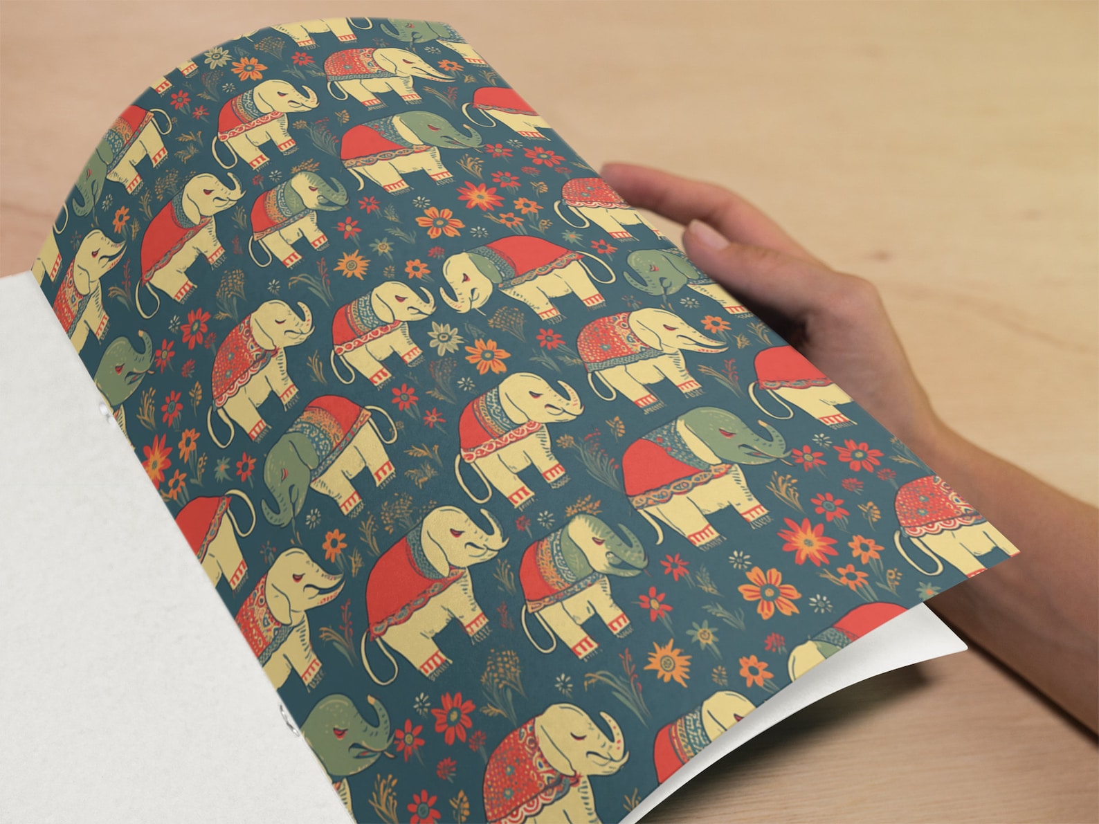 Elephant-themed Digital Paper - 12 Seamless Tile Designs - High ...