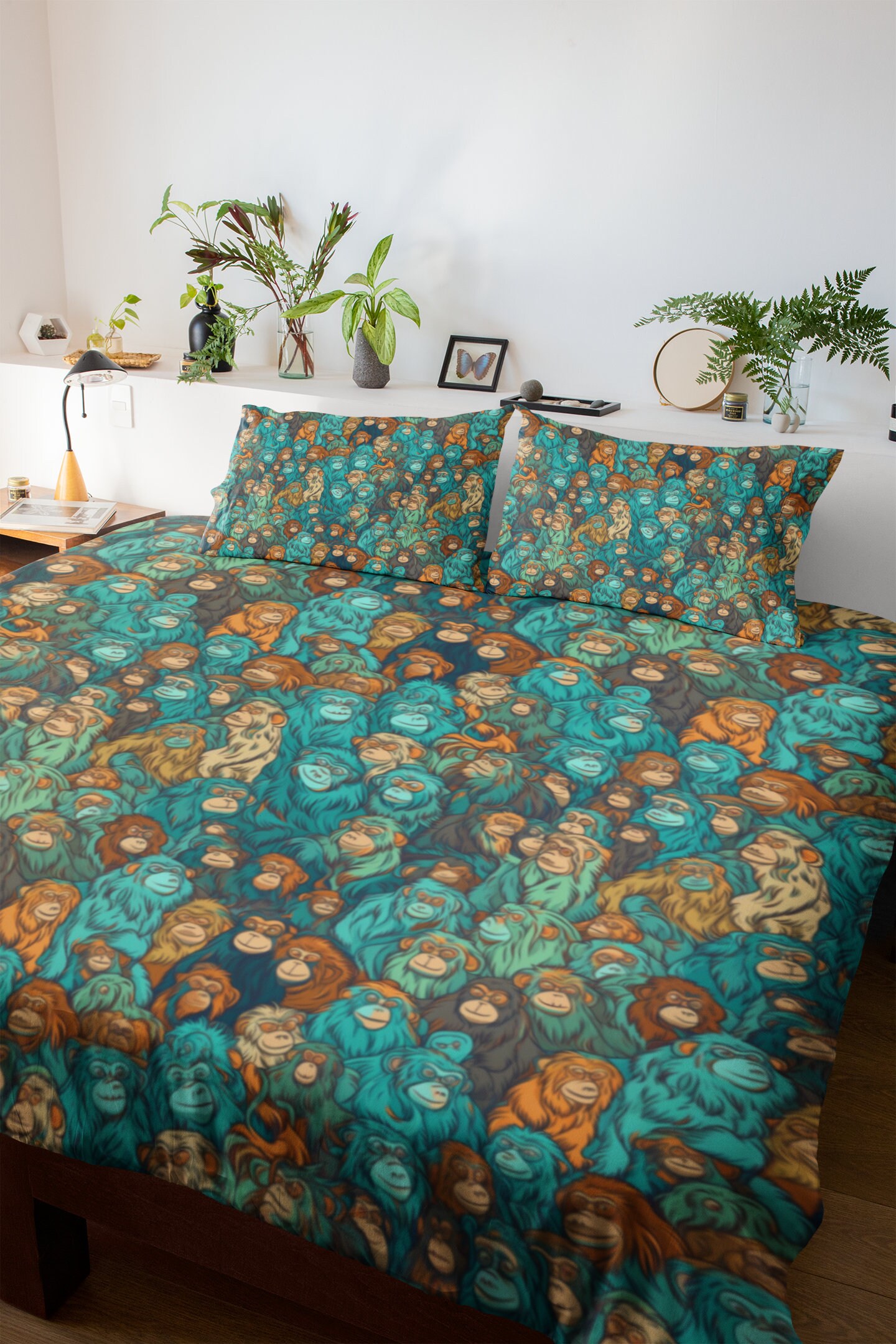 Monkey Magic: 12 Seamless Tile Designs, High-quality Digital Paper ...