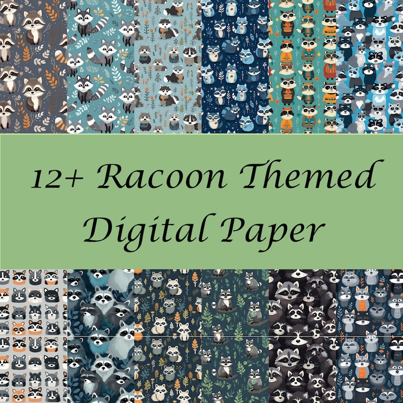 Whimsical Digital Paper - Etsy