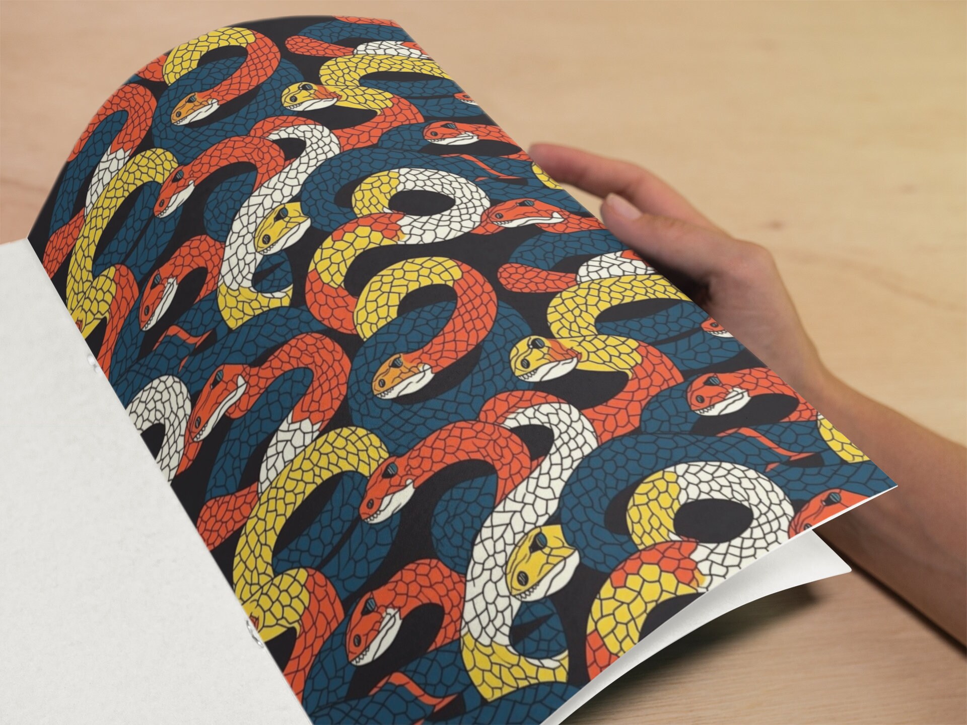 Exotic Snakes Digital Paper Seamless Tile Designs High Quality Digital ...