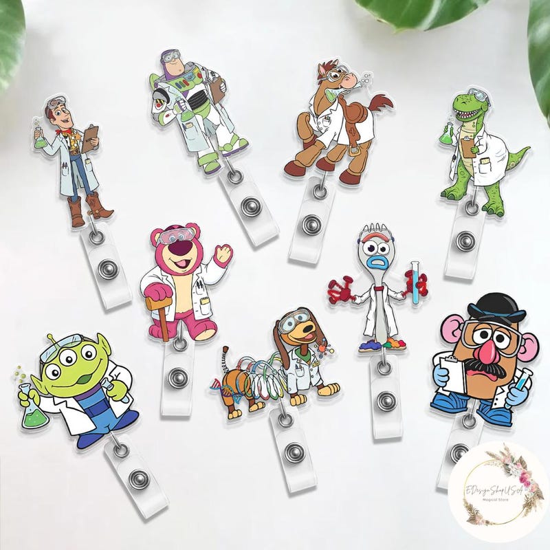 Lab Story Badge Clip - Etsy
