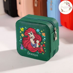 Personalized Disney Princess Jewelry Box, Disney Princess Birthday Girl ...
