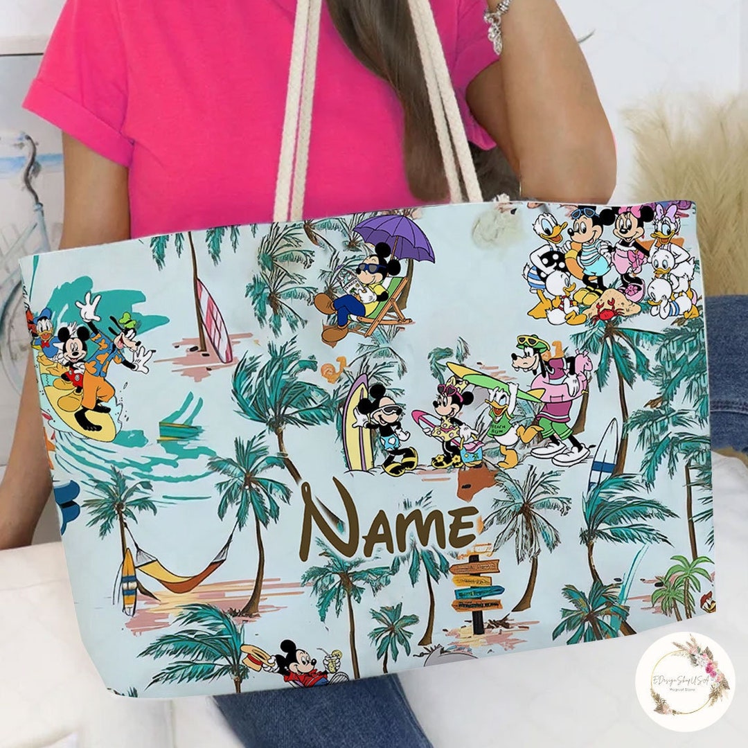 Personalized Mickey and Friends Disney Summer Weekender Bag, Disney ...