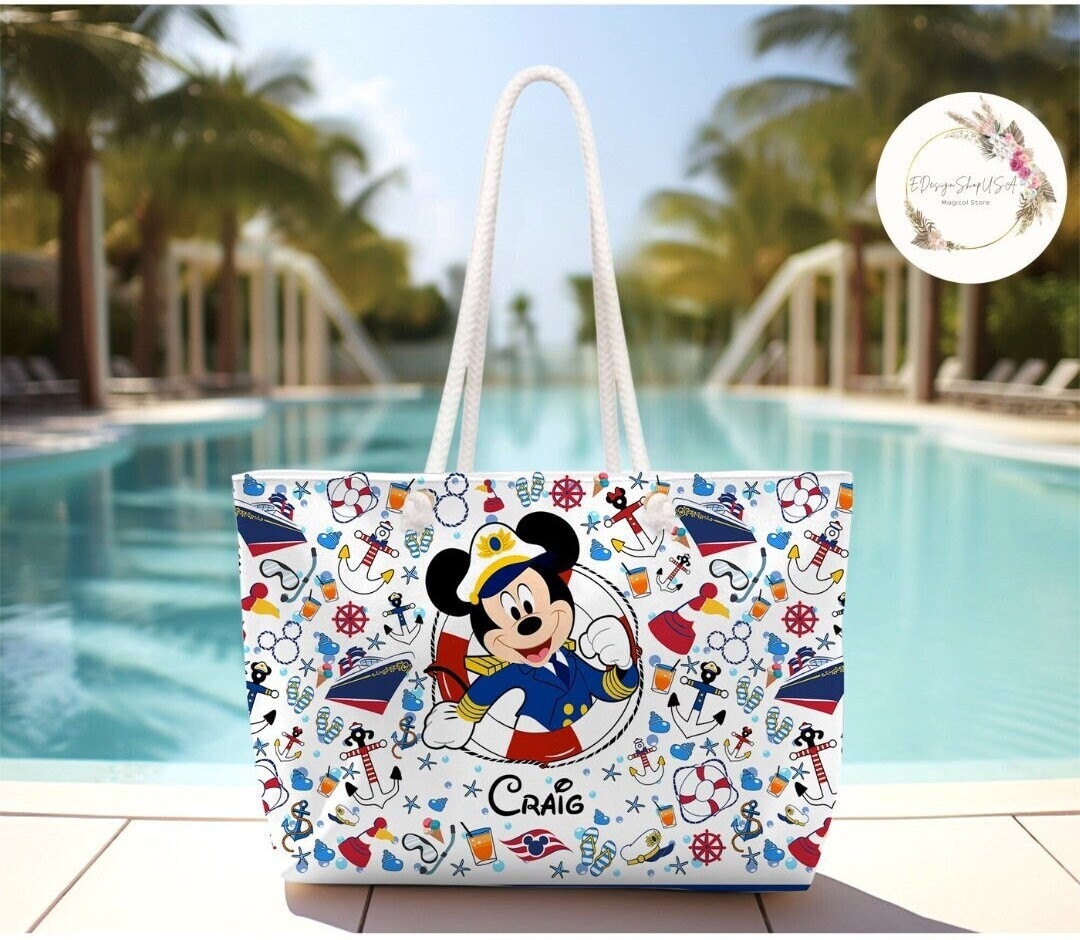 Personalized Disney Cruise Weekender Bag, Mickey and Friends Cruise ...