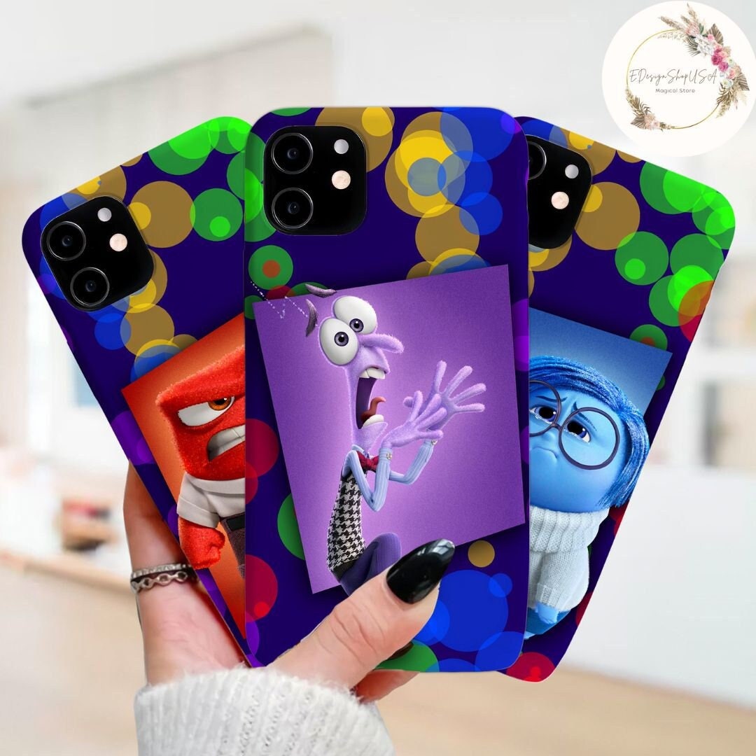 Personalized Disney Inside Out 2 Characters Phone Case, Inside Out ...