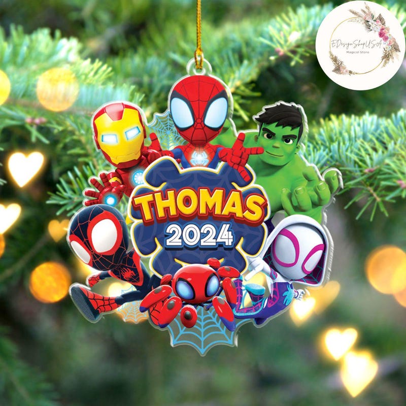 Spidey Christmas Decor - Etsy