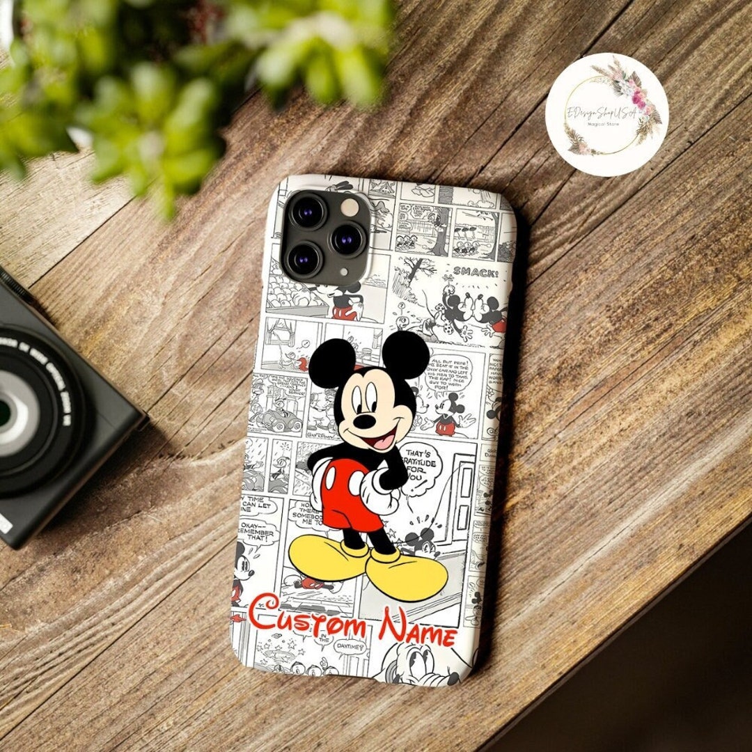 Personalized All Characters Disney Comics Phone Case, Mickey and ...