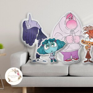 Custom Shape Disney Inside Out Pillow, Inside Out 2 Movie 2024 ...