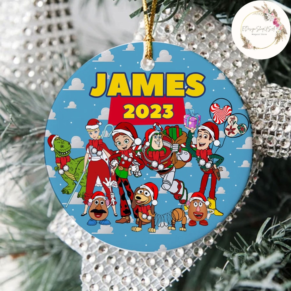 Personalized Disney Pixar Toy Story Christmas Ornament Toy - Etsy