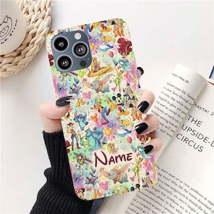 Personalized Disney Characters Phone Case, Mickey and Friends Pooh ...