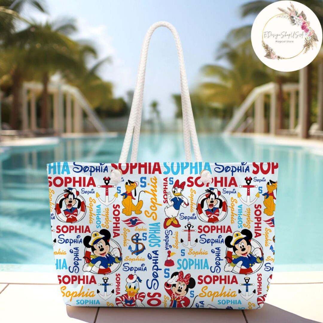 Personalized Disney Cruise Weekender Bag, Mickey and Friends Cruise ...
